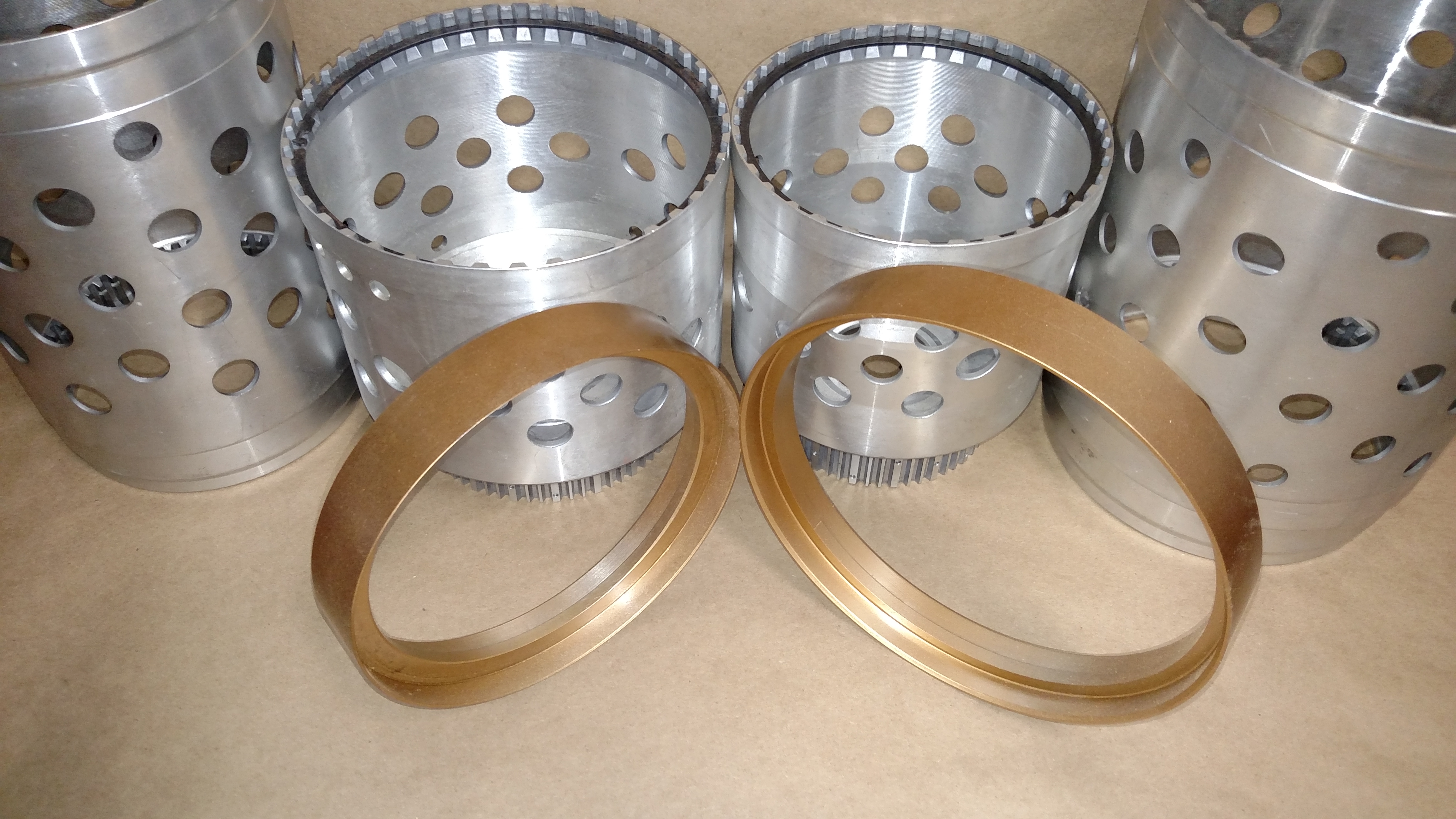 Adapt-A-Case transmission tool T-3500AC ZF-8HP Two Piece Ring Set